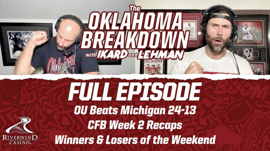 OU-Michigan Recap: Sooners Defense Bullies Wolverines & Mateer Shines + Recap of Wild Week 2 of CFB!